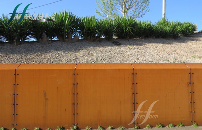 custom-retaining-wall - FreeForm Sheet Metal